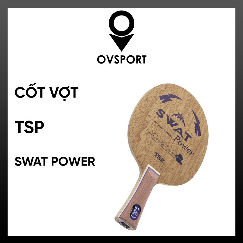 Cốt Vợt TSP Swat Power 5 lớp gỗ + 2 lớp carbon | Shopee Việt Nam
