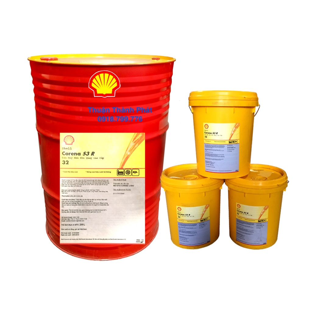 Dầu nhớt máy nén khí Shell Corena S3 R32 chính hãng | Shopee Việt Nam