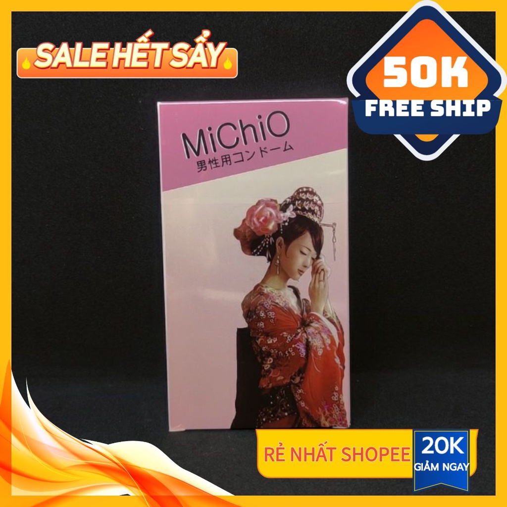 Bao cao su Michio Japan - Hộp 12 pcs Chính hãng | Shopee Việt Nam