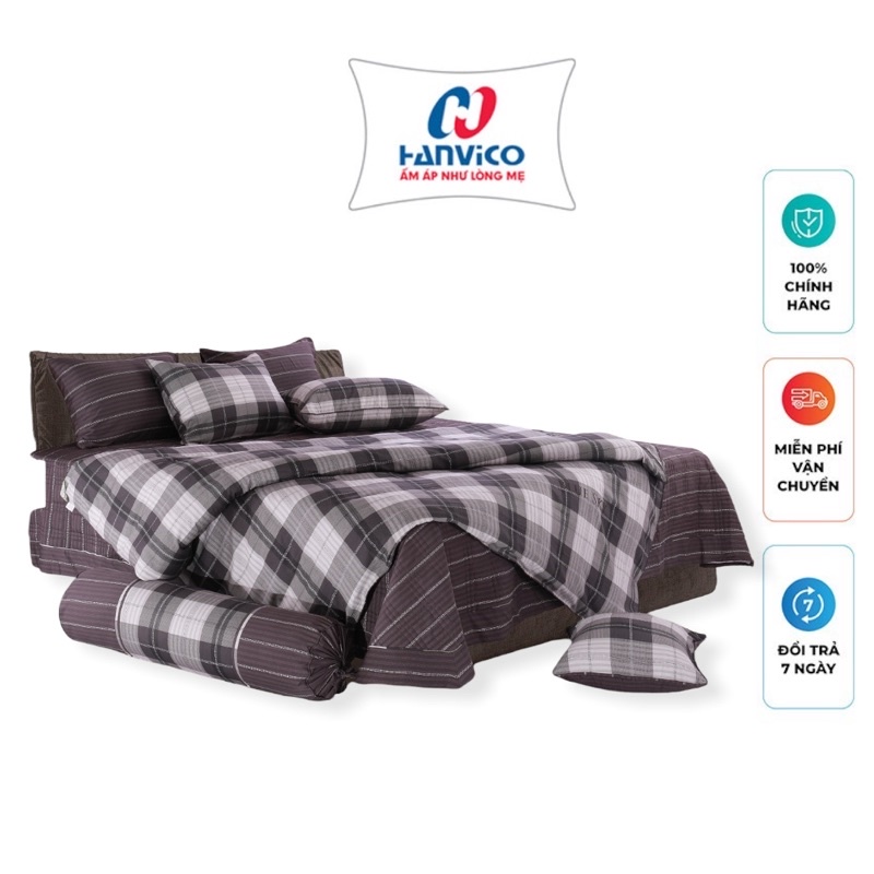 Bộ Chăn Ga Gối Hanvico Blue Sky - DL161 | Shopee Việt Nam