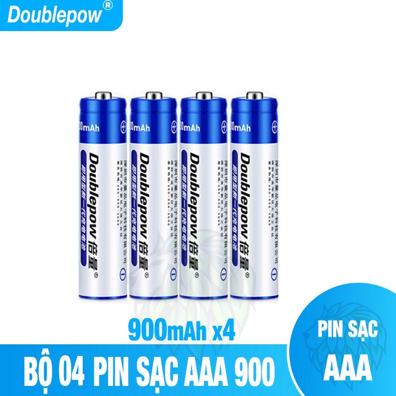 Pin sạc AAA bộ pin sạc AAA 1250mah 1100mah 900mah 300mah Doublepow ...