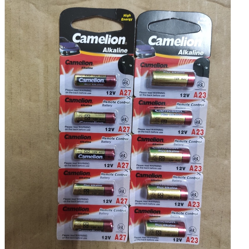 Pin Camelion Alkaline 12v A27 và A23 sử dụng cho remote xe máy , cửa cuốn | Shopee Việt Nam