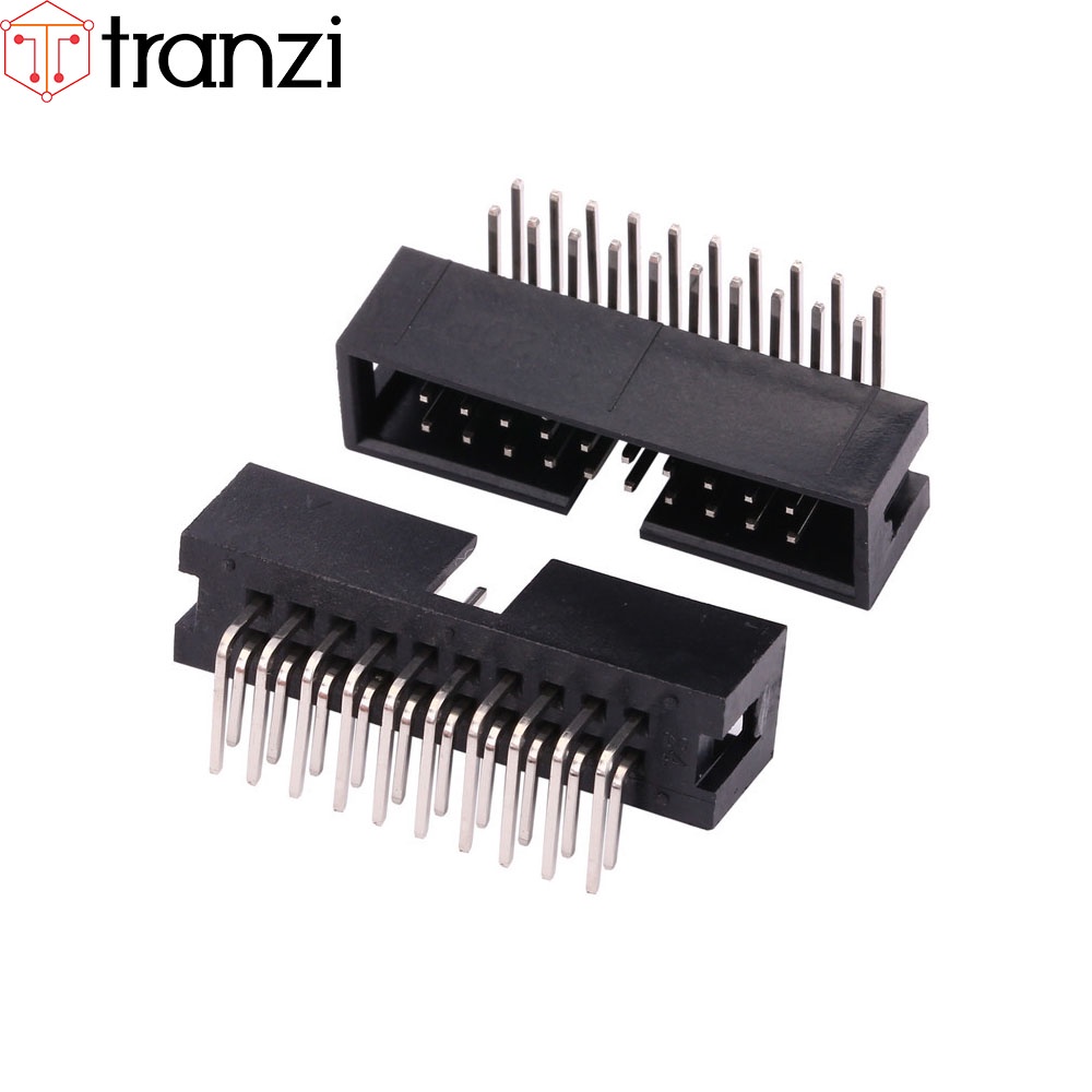 Giắc cắm header 2.54mm IDE IDC DC3 2x10P chân cắm cong đen - túi 5 cái | Shopee Việt Nam