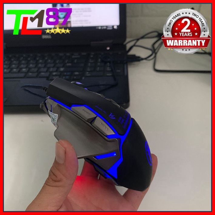 Chuột Gaming Đèn LED Chính Hãng Có Dây Mouse Chơi Game IMICE V9 - Chuột ...