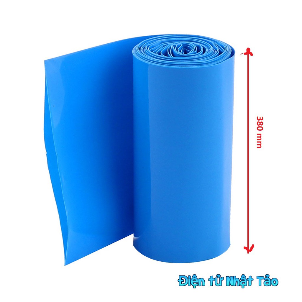 MÀNG CO NHIỆT PVC CÁCH ĐIỆN BỌC CELL PIN BẢN 380MM - CUỘN 1 MÉT ...