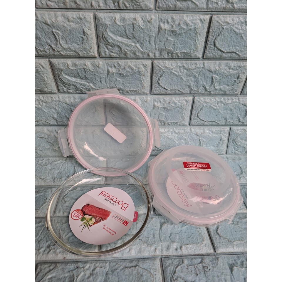Hộp Thủy Tinh Chịu Nhiệt Nắp Vòm Lock&Lock LLG883 18cm | Shopee Việt Nam