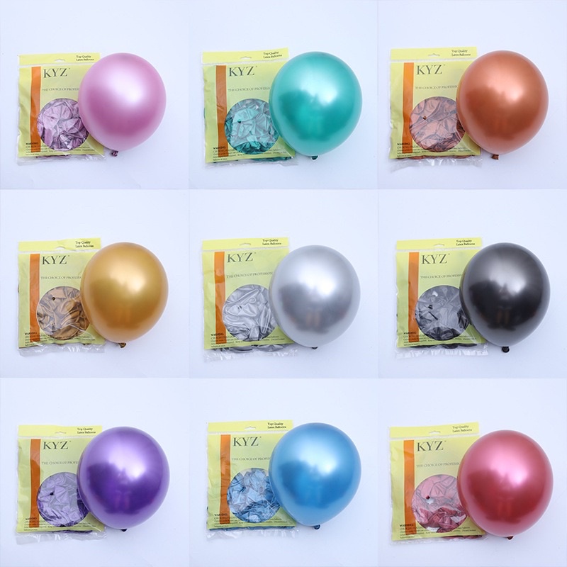 Bong bóng Kim loại (bịch 50 trái) | Shopee Việt Nam
