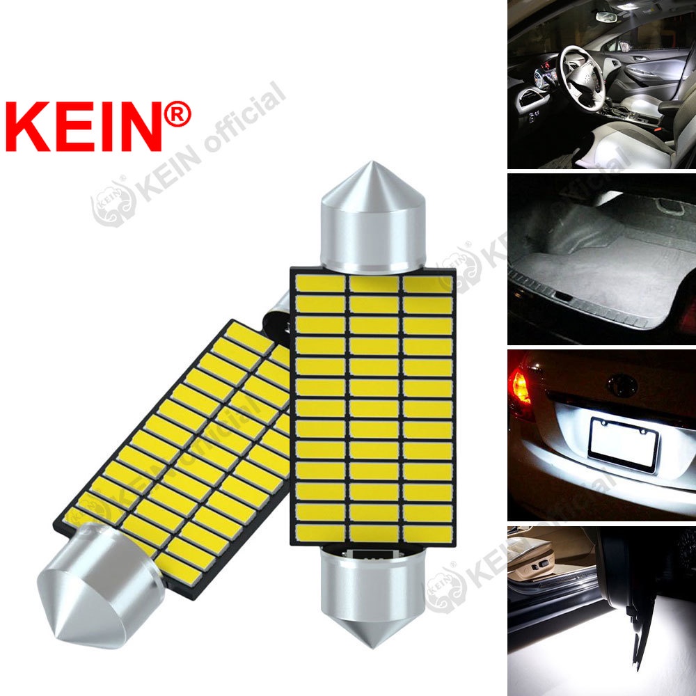 Kein 2 Chiếc Nổi Bật Festoon Bóng Đèn Led Mái Vòm Festoon 31MM 36MM 39MM 41MM C5W C10W C3W Nội ...