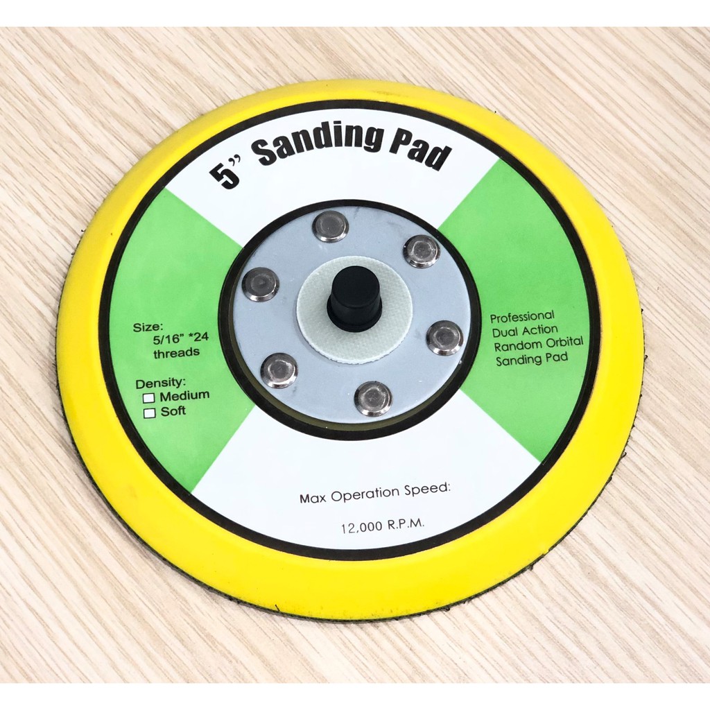 Đế máy chà nhám tròn kích thước 5in, 6in (đế gai, đế trơn) | Shopee ...