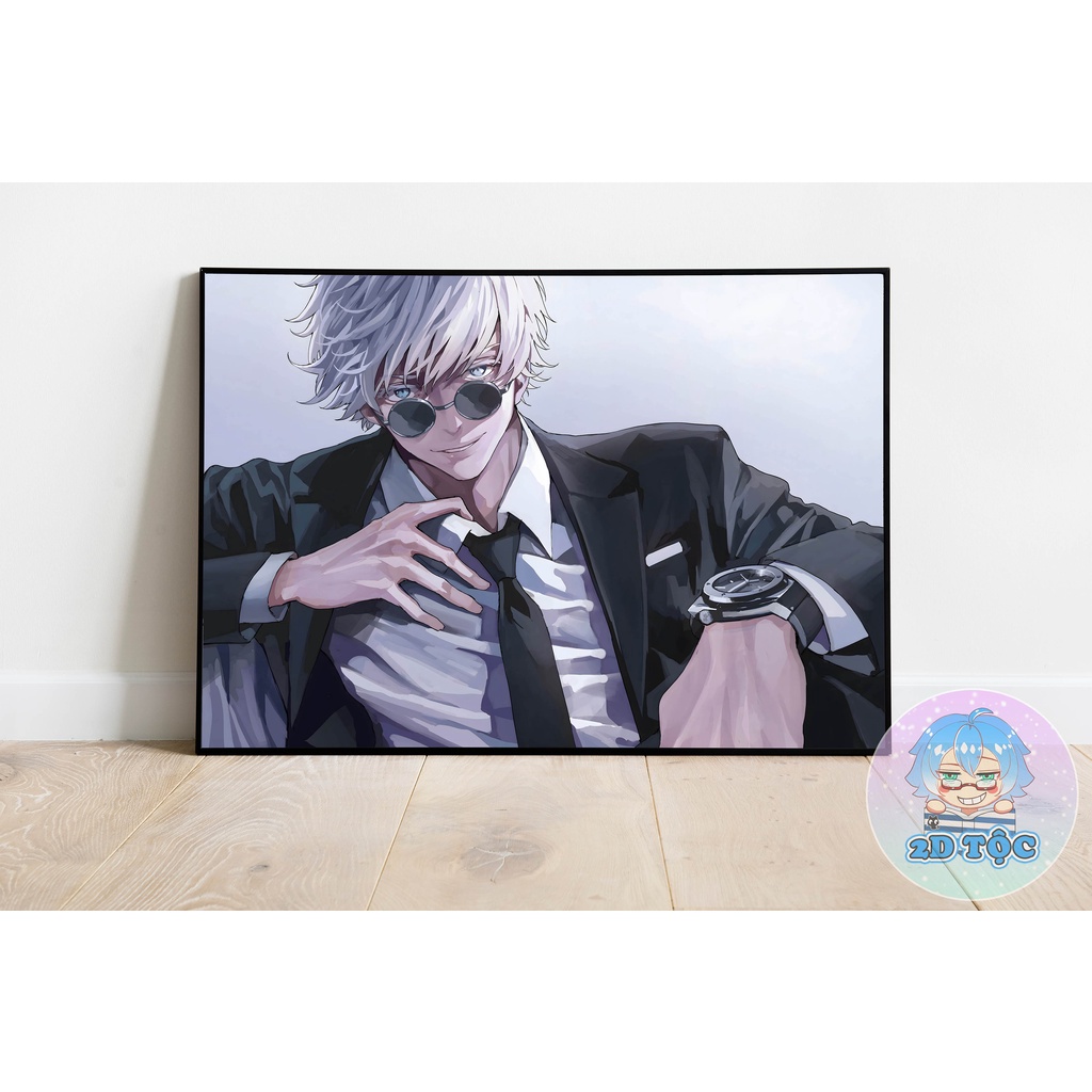 TRANH POSTER A3 GOJO SATORU (4) ANIME MANGA JUJUTSU KAISEN CHÚ THUẬT ...