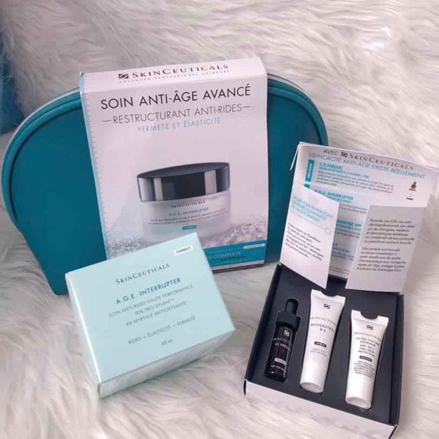 Set kem dưỡng A.G.E INTERRUPTER 48ml Tặng kèm set mini CE FERULIC + Kcn ...