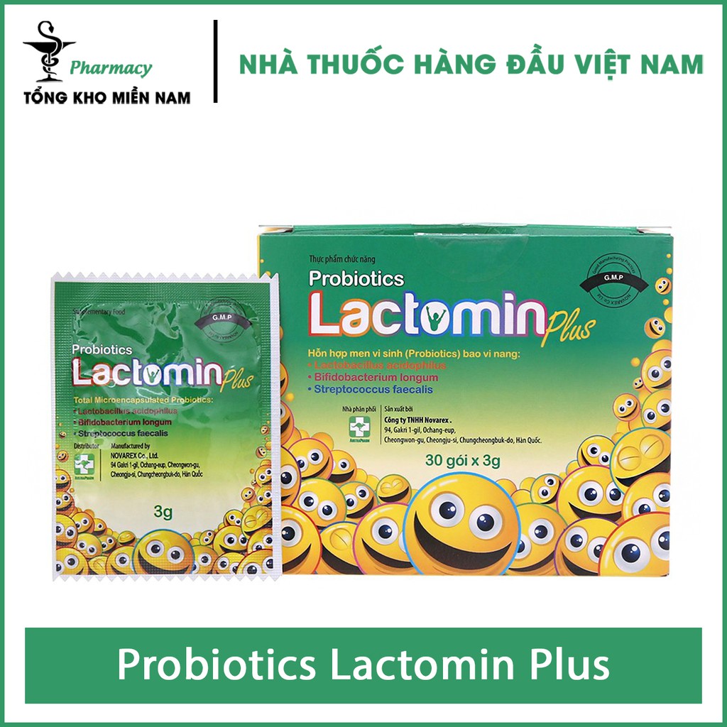 Probiotics Lactomin Plus - Giúp Cân Bằng Hệ Vi Sinh Đường Ruột - Hộp 30 ...