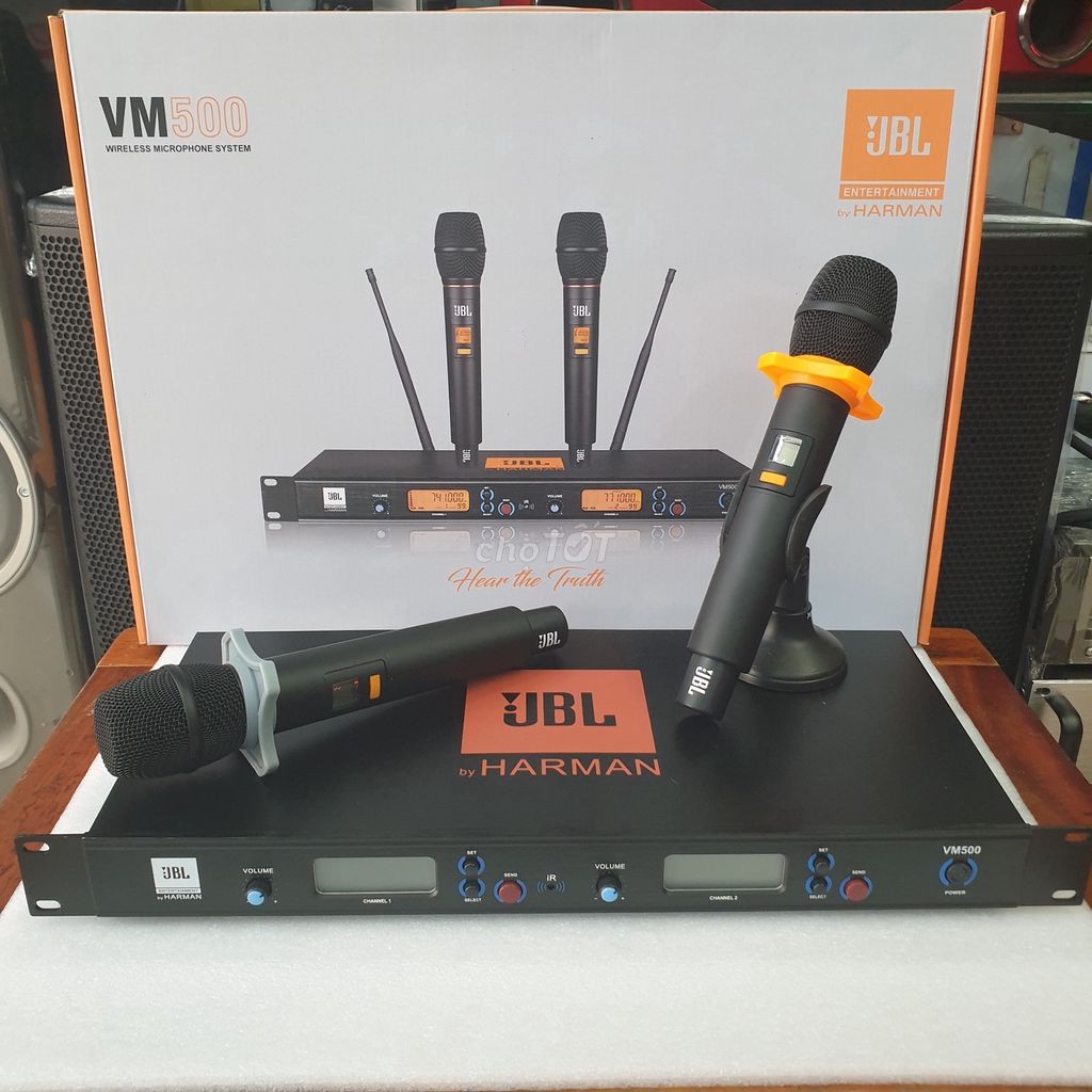 micro không dây cao cấp JBL VM500 , jbl KM99 hát nhẹ , chống hú/rít cực ...