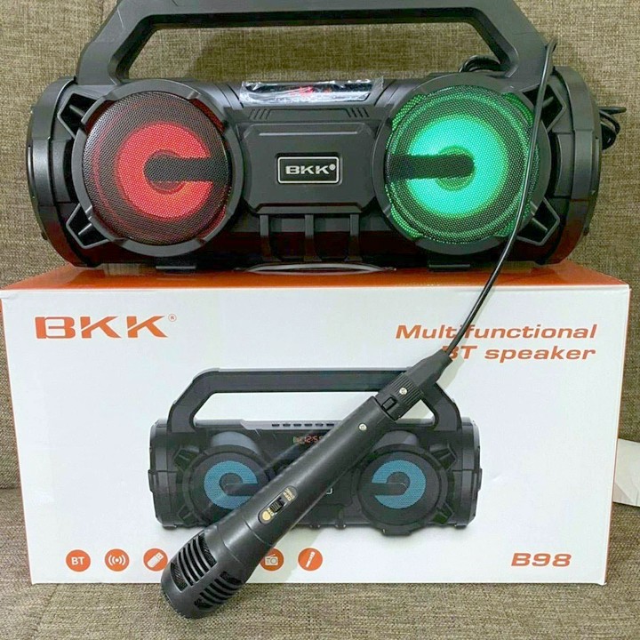 Loa Bluetooth Karaoke BKK B98 + dính thêm cục micro | Shopee Việt Nam