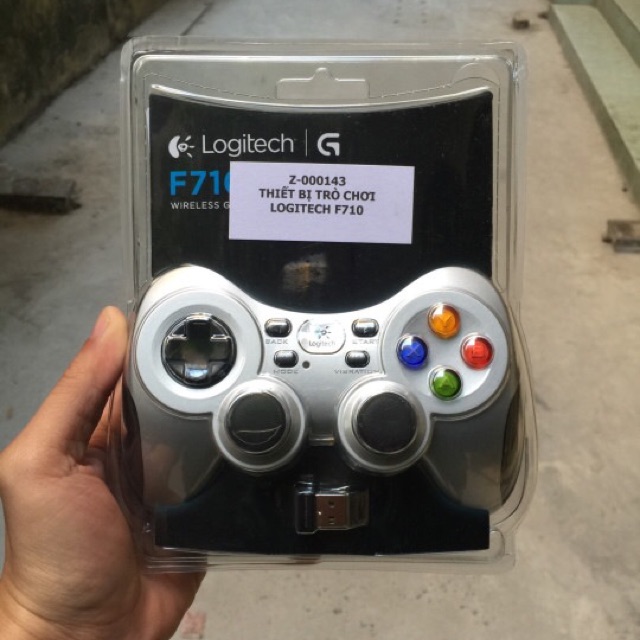 TAY CHƠI GAME KHÔNG DÂY LOGITECH F710 | Shopee Việt Nam
