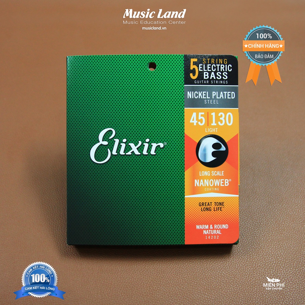 Dây Đàn Guitar Bass Điện Elixir 14202 – Chính Hãng | Shopee Việt Nam