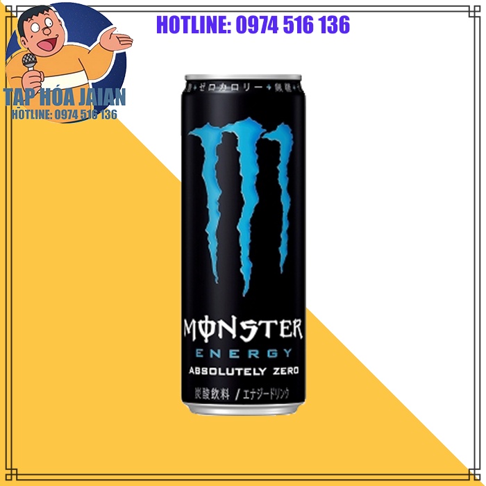 Nước Tăng Lực Asahi Monster Energy Zero Chai Xanh 355 ml - Hàng nội địa ...