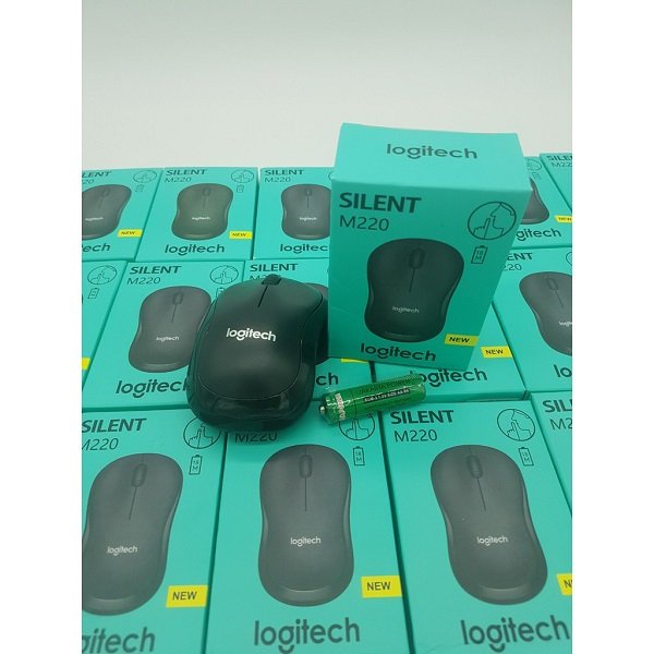 Combo 1 thùng 200 chuột Logitech m220 hàng mới bảo hành 12 tháng ...