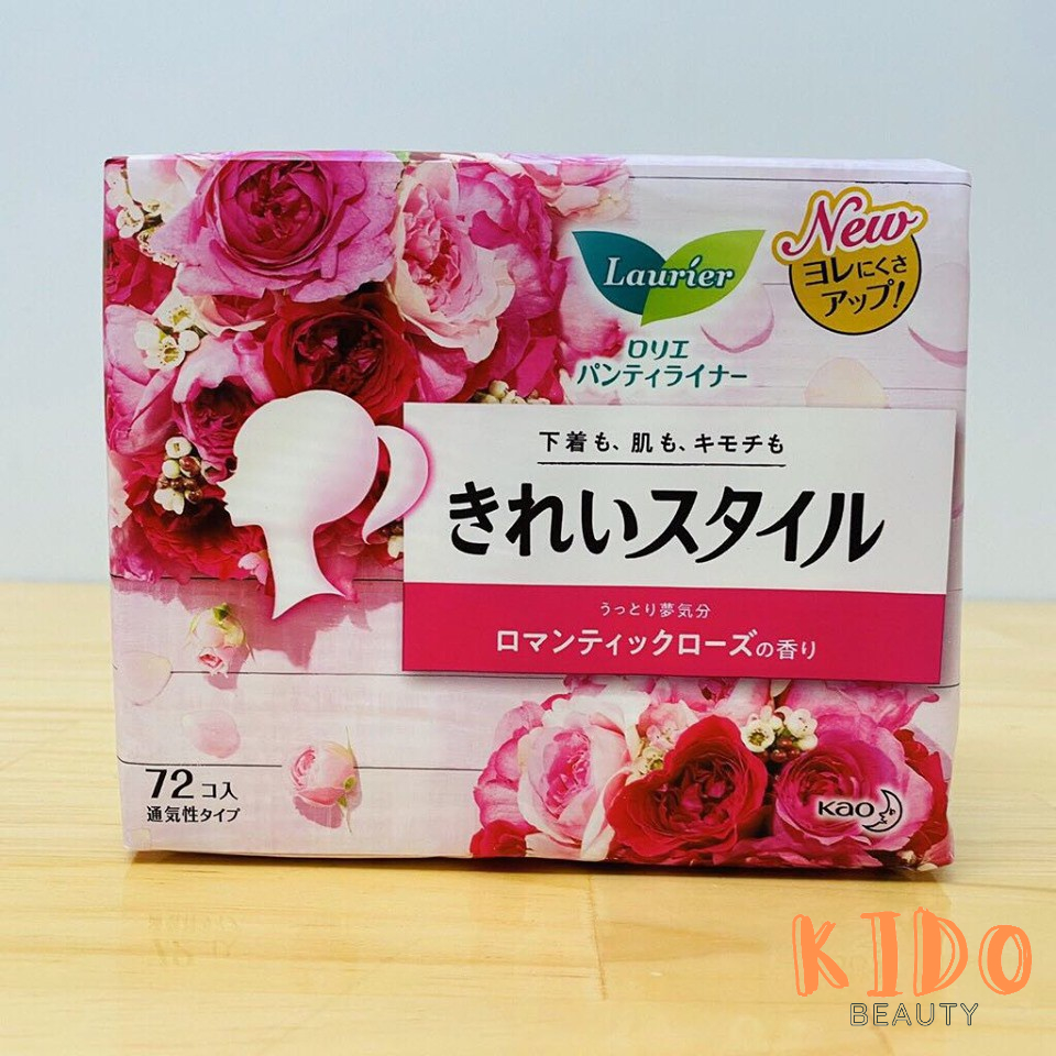 Băng Vệ Sinh Hàng Ngày LAURIER Nhật Bản 14cm (72 Miếng - Các Loại ...