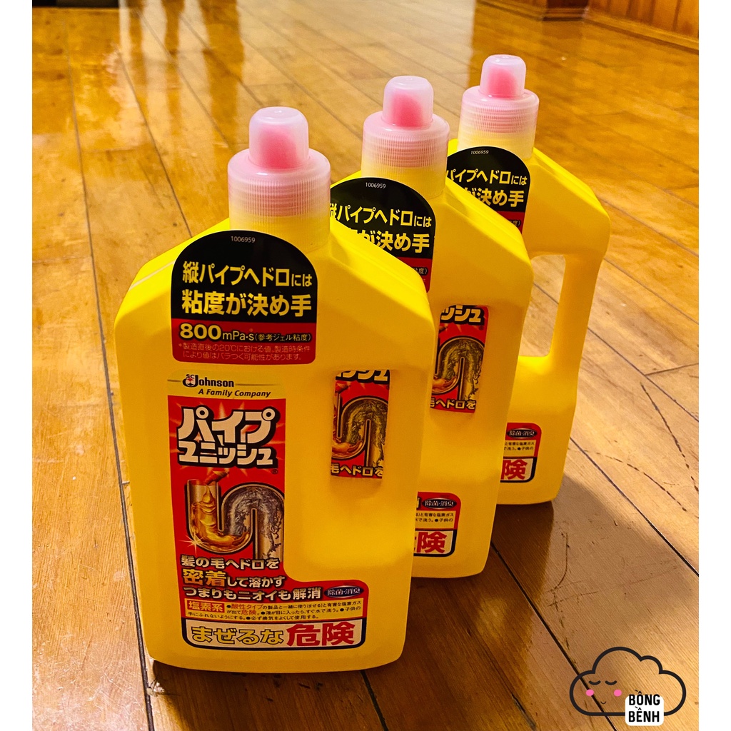 DUNG DỊCH THÔNG TẮC ĐƯỜNG ỐNG NƯỚC, BỒN CẦU PIPE UNISH | Shopee Việt Nam