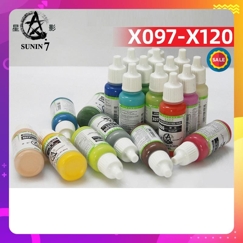 Sơn nước màu cơ bản X097-X120 20ml Sunin 7 - Sơn Mô Hình | Shopee Việt Nam