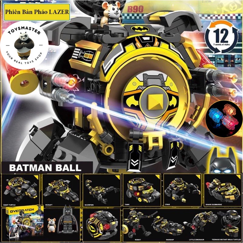 Đồ Chơi Lắp Ráp Xếp Hình Mô Hình Robot Chuột Máy Overwatch Wrecking ...