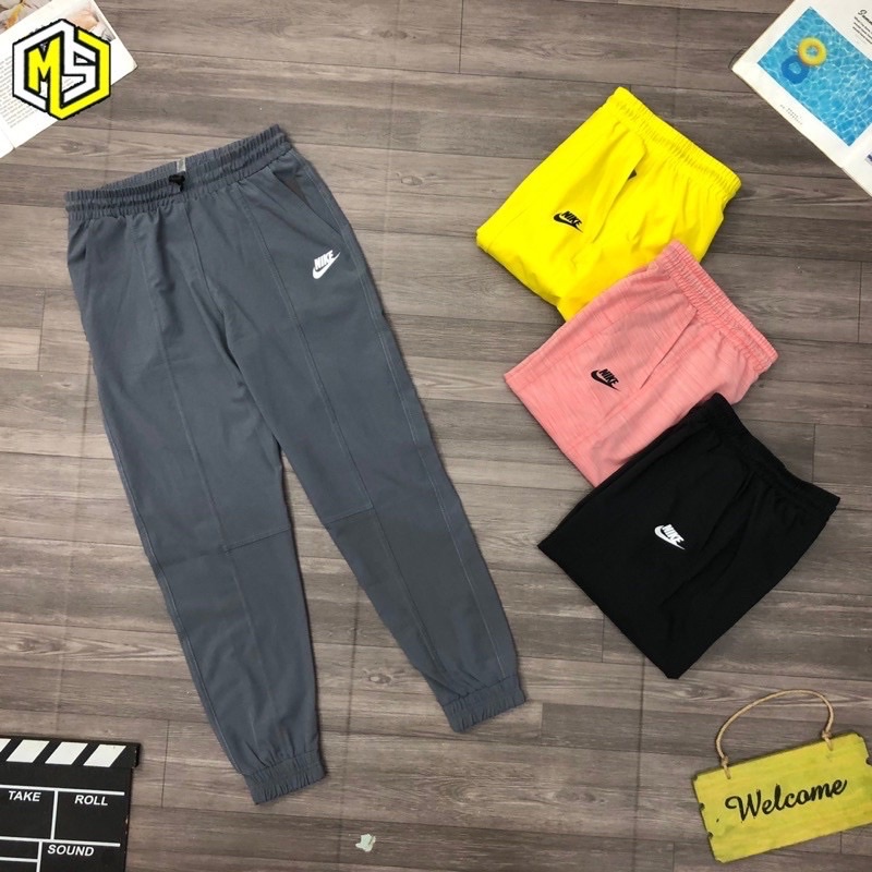 Quần jogger nữ tập gym vải dù năng động, fom đẹp T7047 | Shopee Việt Nam