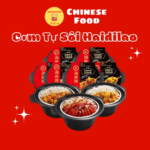 Cơm Tự Sôi Haidilao Cari Bò 272gr Lạp Xưởng 187gr Trung Quốc | Shopee ...