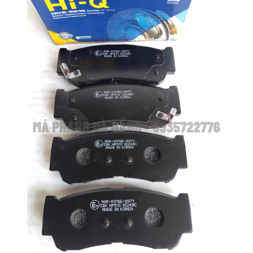 MÁ PHANH SAU/ BỐ THẮNG SAU KIA SORENTO (2006-2009). HÃNG HI-Q SP1178 ...