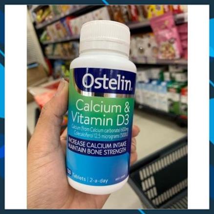 Thực Phẩm Bổ Sung Canxi Ostelin Calcium - Vitamin D3 130 Viên | Shopee Việt Nam