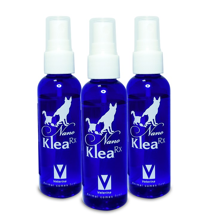 Dung dịch sát trùng NANO KLEA Rx - GIÚP MAU LÀNH VẾT THƯƠNG CHO CHÓ MÈO ...