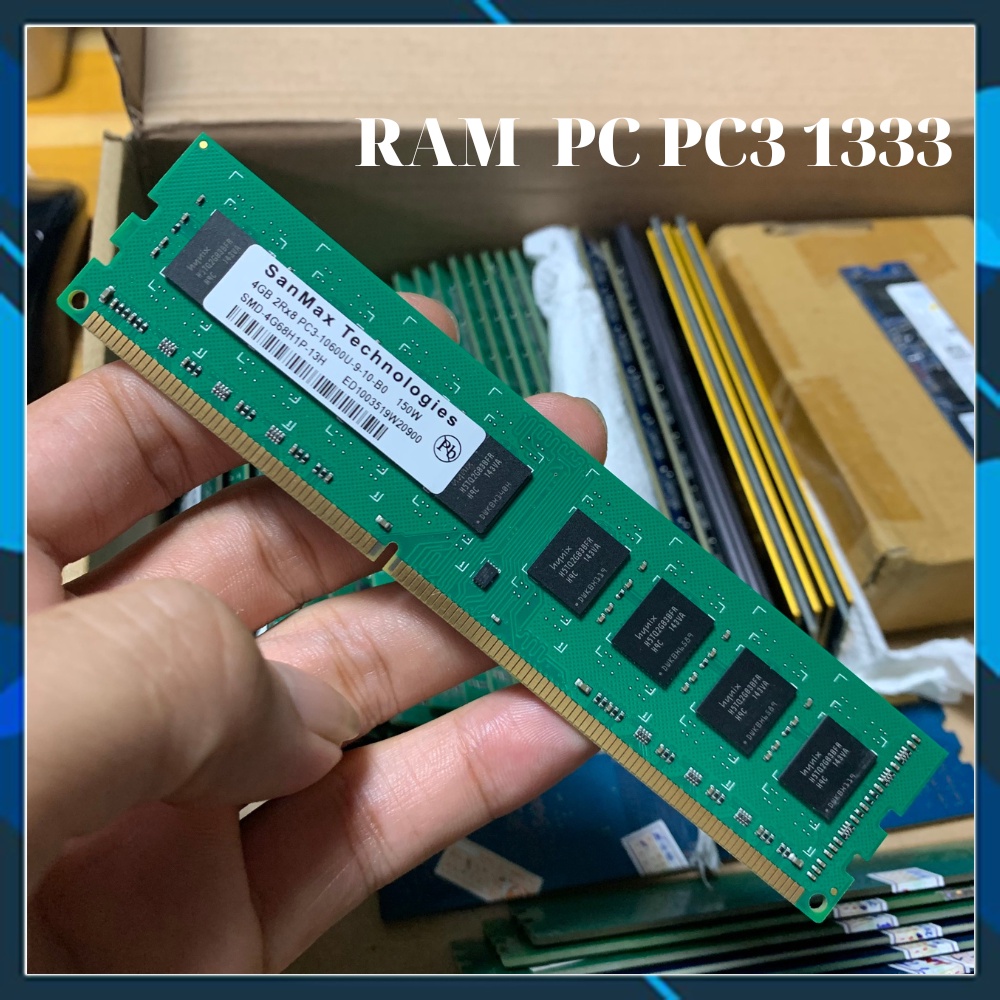 RAM máy tính bàn,ram DDR3 PC BUSS1600,DDR 3 2G/4G/8G buss 1333 hàng bóc máy.Ram DDr4 4G buss ...