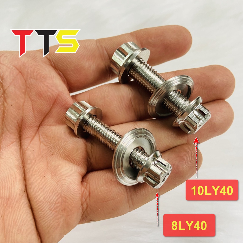 Ốc treo pô kèm lông đền và tán Salaya inox 304 8ly và 10ly sử dụng cho ...