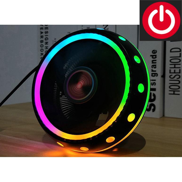 FAN CPU Coolmon UFOX tự đổi hiệu ứng RGB | Shopee Việt Nam
