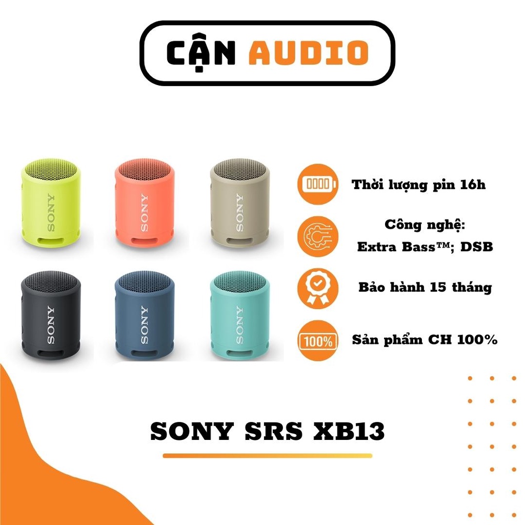 Loa Bluetooth Sony SRS XB13 - Cận Audio | Shopee Việt Nam