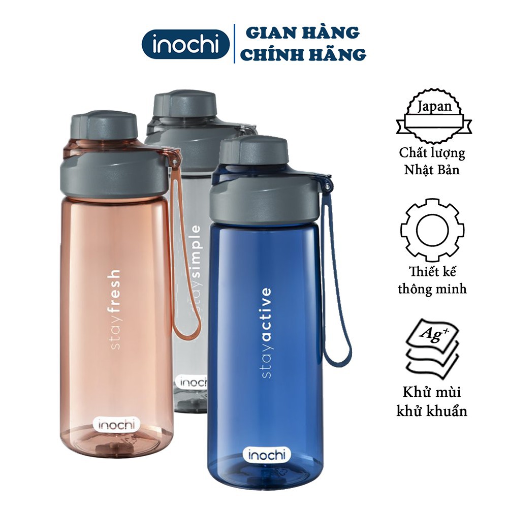 Bình nước thể thao cao cấp inochi chính hãng kita boost inochi | Shopee ...