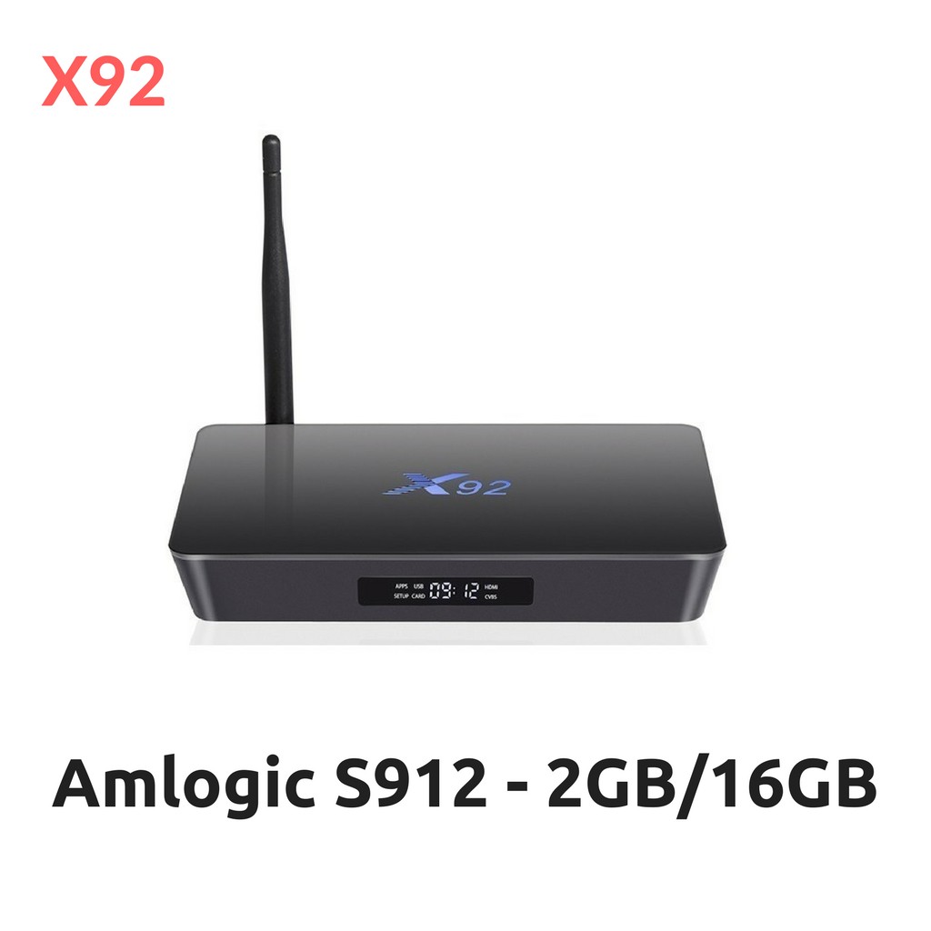 Android TV box X92 - Amlogic S912 8 core, 2GB RAM 16GB ROM, Android 6.0 ...