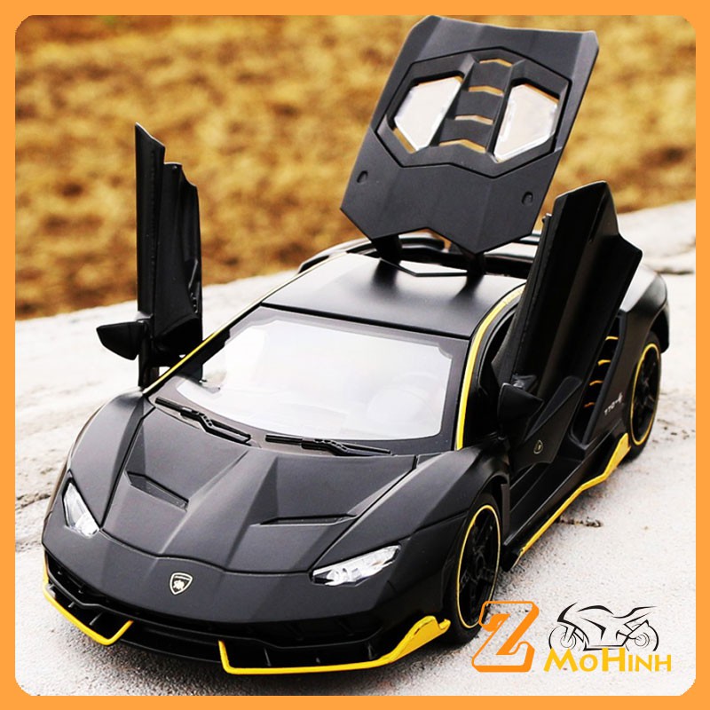 MÔ HÌNH XE Ô TÔ siêu xe LAMBOR CENTENARIO LP770-4 Đen Nhám | MINIAUTO ...
