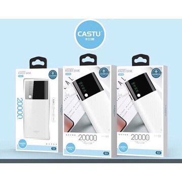 Pin sạc dự phòng Castu 20.000mAh có led | Shopee Việt Nam