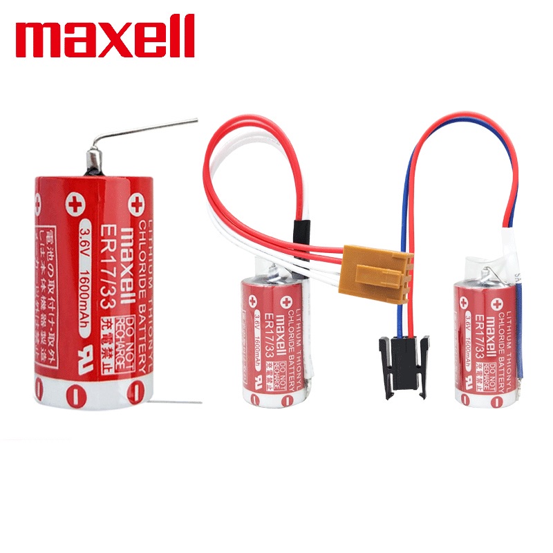 Pin Maxell ER17/33 chính hãng 3.6V ER17330 PLC Omron C500-BAT08 ...