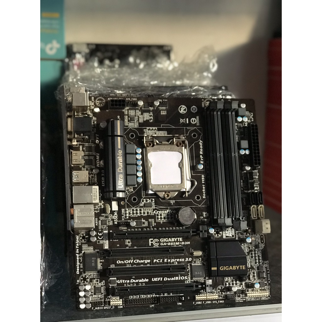 Main Gigabyte B85M-D3H 4 Khe ram dòng cao | Shopee Việt Nam