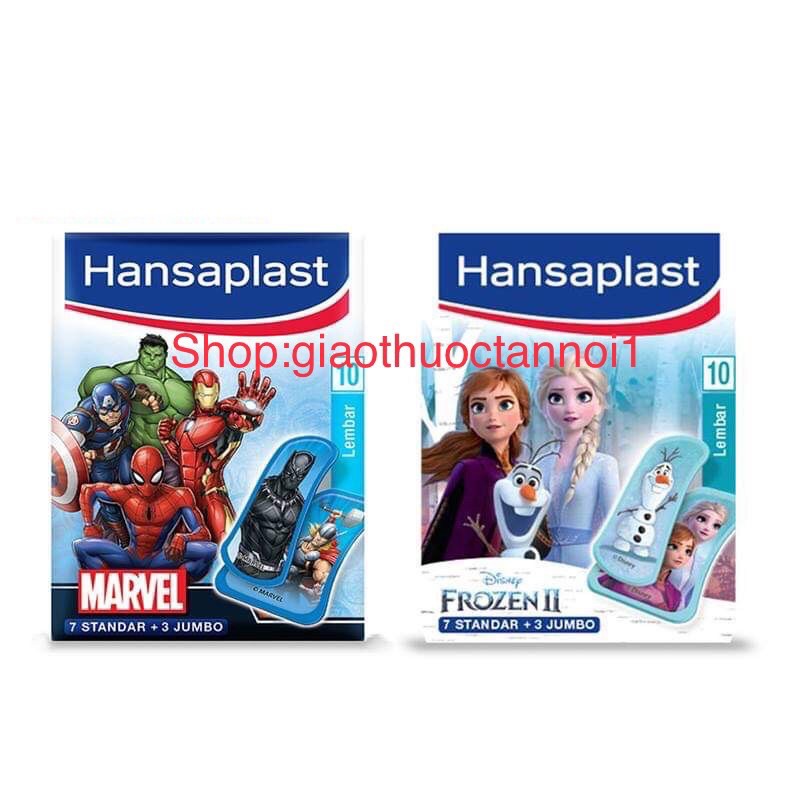 Băng cá nhân Hansaplast Hoạt hình (Cartoon - Marvel & Frozen) chính ...