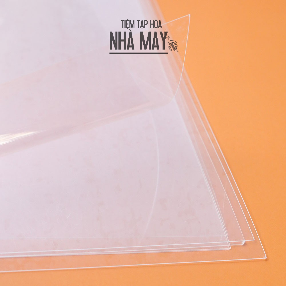 Nhựa co nhiệt shrink plastic Tiệm tạp hóa nhà May khổ A4 | Shopee Việt Nam