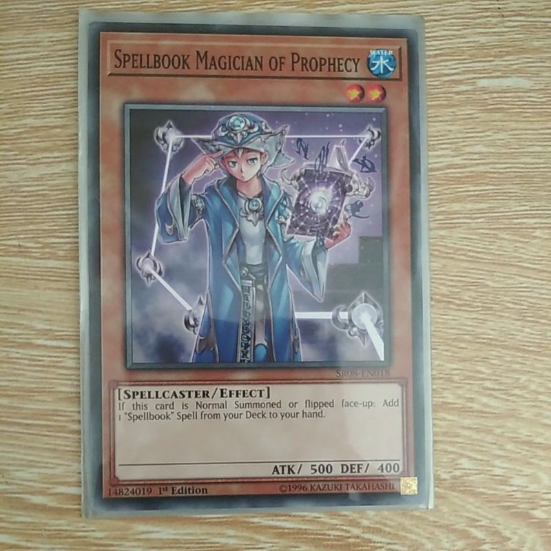 [Yugioh] Spellbook Magician of Prophecy-common-SR08 EN018 | Shopee Việt Nam