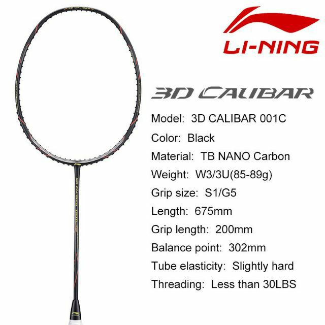 Vợt cầu lông Lining 3d Calibar 001/ 001c Chính hãng | Shopee Việt Nam