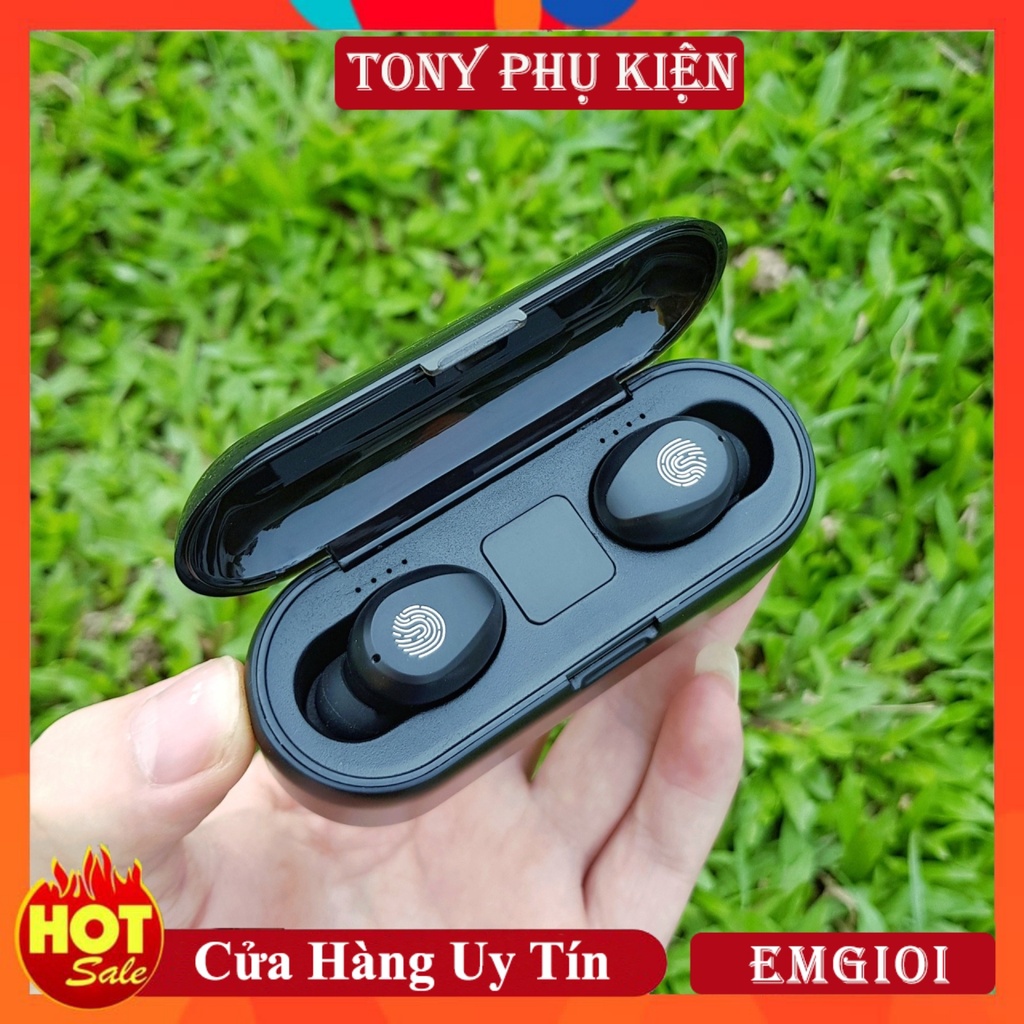 Tai Nghe Bluetooth True Wireless F9 PRO Bluetooth 5.0 | Bản Quốc Tế ...