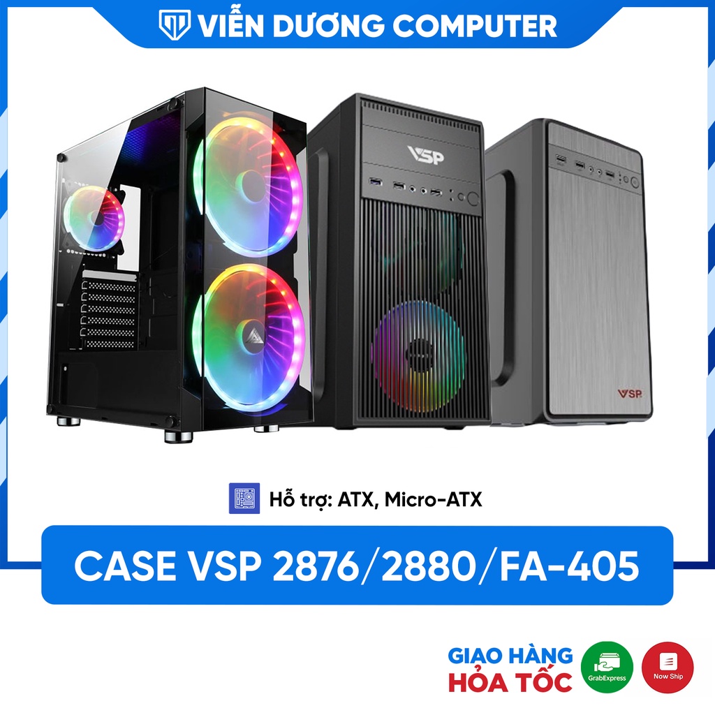 Vỏ Case máy tính VSP 2876 / 2880 / FA-405 eSport Gaming Viễn Dương Computer | Shopee Việt Nam