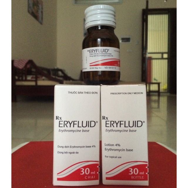 Thuốc bôi trứng cá Eryfluid | Shopee Việt Nam