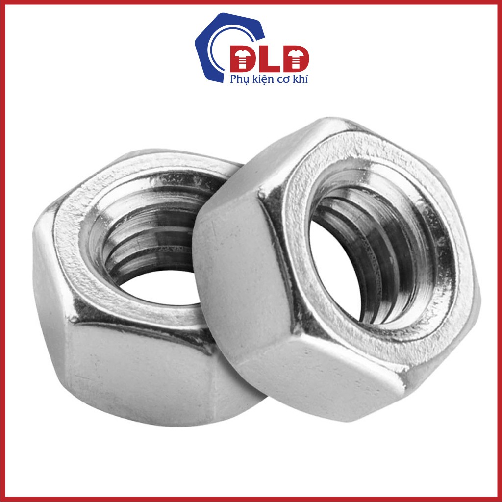 Set 10 con đai ốc mạ kẽm, ecu M12-M20 | Shopee Việt Nam