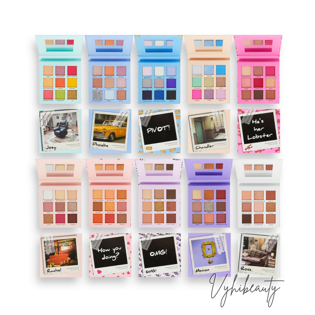 Bảng mắt Revolution Friends collection bản giới hạn | Shopee Việt Nam